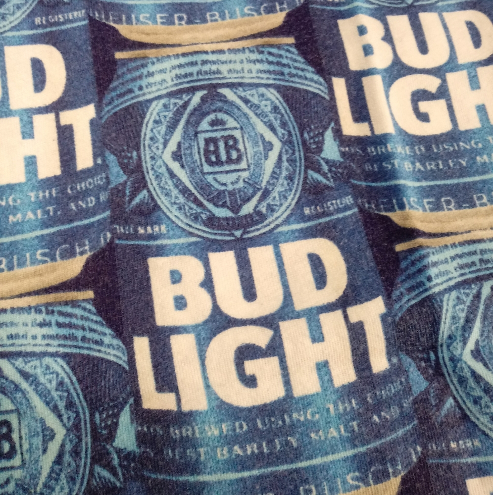 Budweiser (Med) And Bud Light (Large) Tanks - Gem
